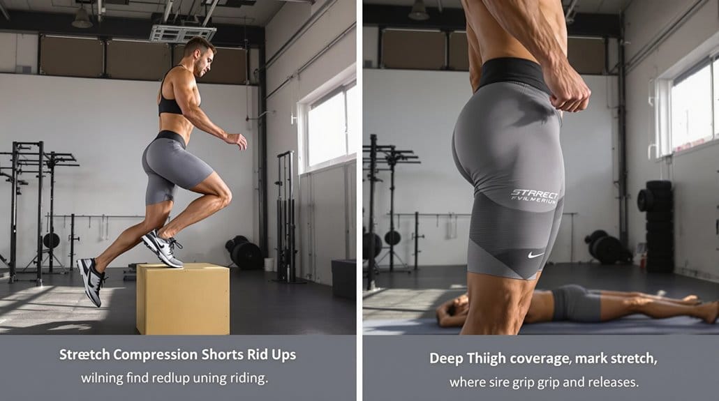 How to Find Your Perfect Compression Shorts Fit - Sporty Gym Outfits